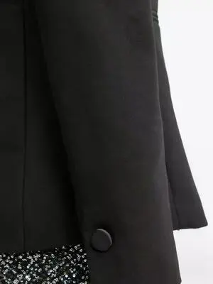 MORGAN Peak-lapel Buttoned Blazer