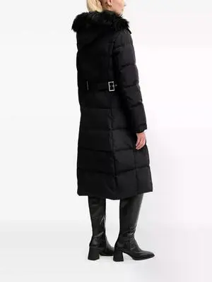 MORGAN Quilted Hooded Coat