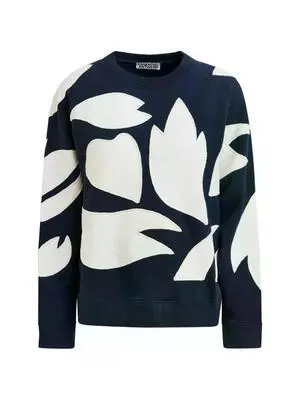 Essentiel Antwerp Jalways Bead-embellished Sweatshirt - Blue