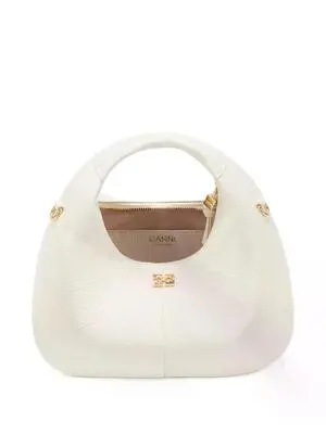 GANNI Mini Hobo Studded Tote