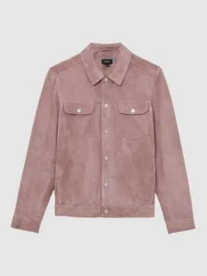 REISS Sliken Suede Jacket