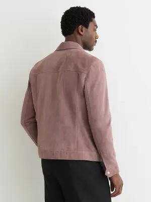 REISS Sliken Suede Jacket