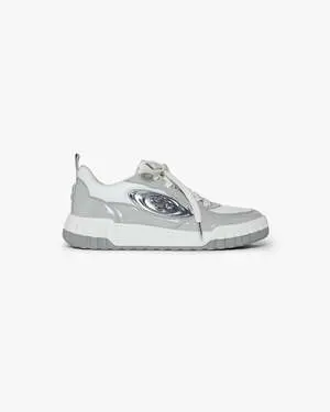 Casablanca Court Silver Sneakers - Multicolor