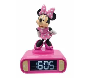 LEXIBOOK Minnie 3d Digital Alarm Clock With Sou Nds - One-color