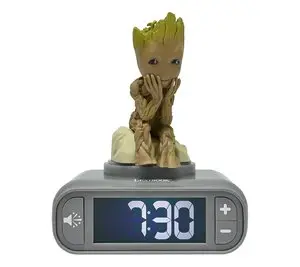 LEXIBOOK Groot Nightlight Alarm Clock With Soun Ds - One-color