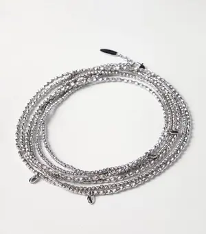 Brunello Cucinelli Sterling Silver Wrap Bracelet