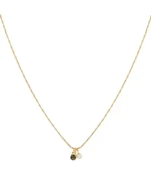 ASTRID & MIYU Yellow -plated Charm Necklace - Gold