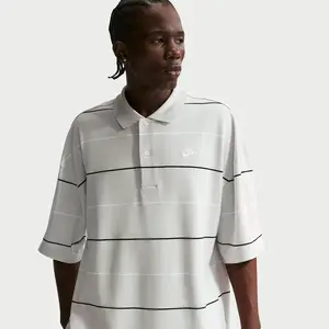 Women's Striped Cotton Polo