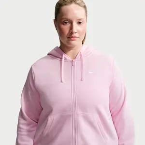 Nike Sportswear Club Fleece Full-zip Hoodie - Pink