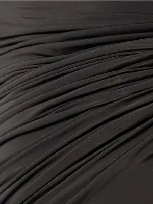 Alex Perry One-shoulder Draped Gown