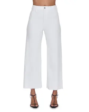 Pistola Wide-Leg Cropped Jeans