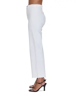 PISTOLA Penny High-rise Wide-leg Crop Jeans - Blizzard