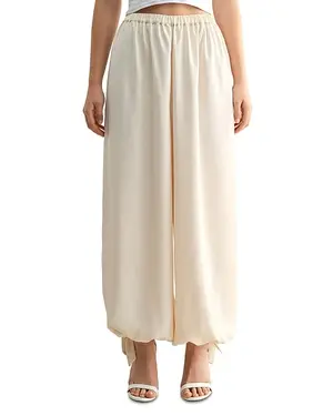 LUVEE Mable Balloon Pants - Cream