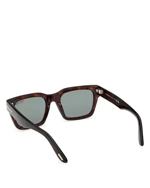 TOM FORD Square Sunglasses, 55mm