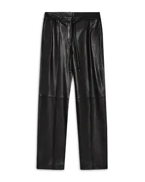 Emporio Armani Leather Pants