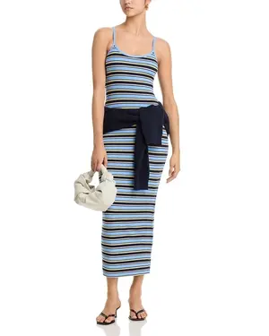 AFRM Ashlyn Stripe Cami Maxi Dress