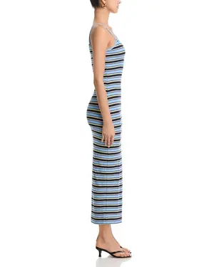 AFRM Ashlyn Stripe Cami Maxi Dress