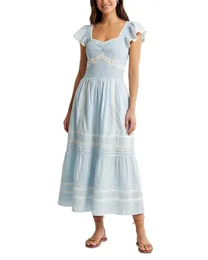 AMY JANE LONDON Tallulah Maxi Dress - Porcelain Blue