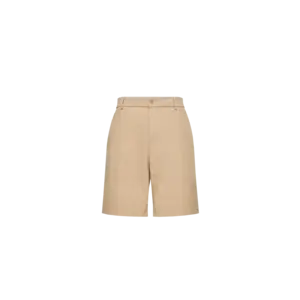 Moncler Seersucker Shorts - Beige
