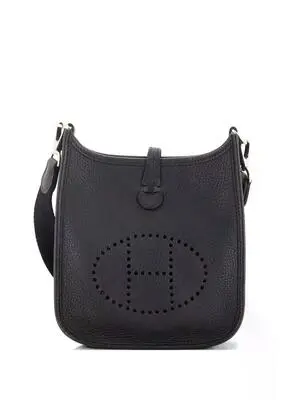 Hermès Evelyne Tpm Crossbody Bag Clemence Gen Iii - Black