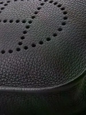 Hermès Evelyne Tpm Crossbody Bag Clemence Gen Iii - Black