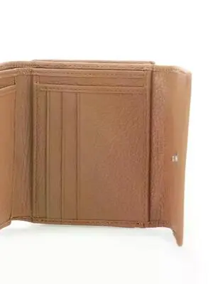 GIANNI CHIARINI Pebbled-leather Zip Wallet