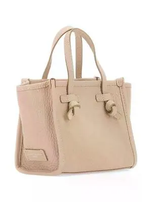 MARCELLA CLUB Grained-leather Tote Bag