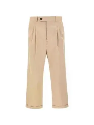 Drole De Monsieur Button Detailed Pants For Men