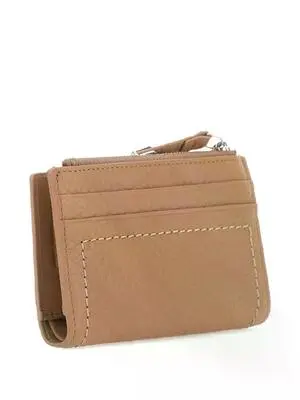 GIANNI CHIARINI Bubble Leather Wallet - Neutrals
