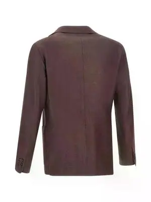 Tagliatore Single-breasted Blazer - Brown
