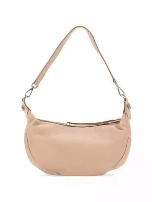 GIANNI CHIARINI Aisha Zip Grained Leather Shoulder Bag