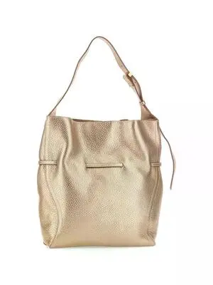 GIANNI CHIARINI Coarse-grained Bucket Shoulder Bag