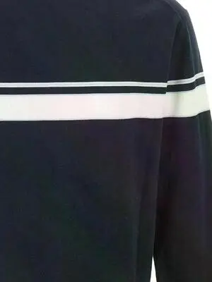 Iceberg Striped Logo Embroidered Sweater
