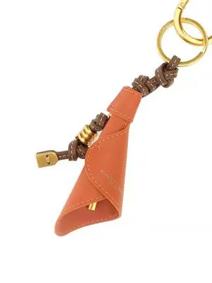 GIANNI CHIARINI Knotted Keyring - Orange