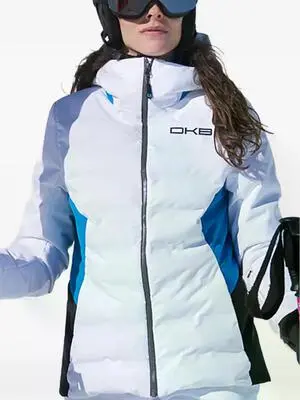 DKB Allure Hooded Ski Jacket - White