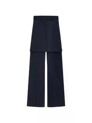 Loewe Ribbed Wide Leg Trousers