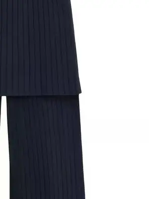 Loewe Ribbed Wide Leg Trousers
