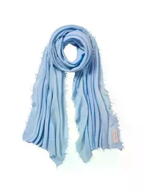 HIMALAYA CLOTHING Fringed-edges Scarf