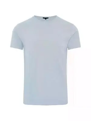 PATRICK ASSARAF Short-sleeve Crew T-shirt - Blue