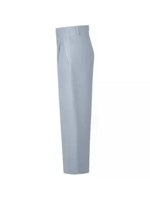 ROSSI Pleated Cropped Trousers