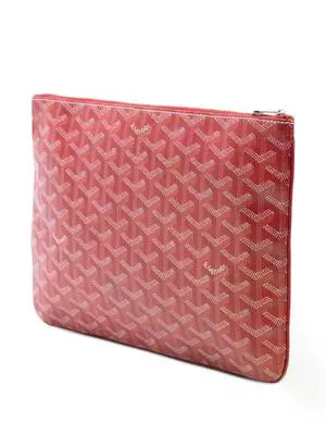 Goyard 2017 Isine Senat Mm Clutch Bag - Red