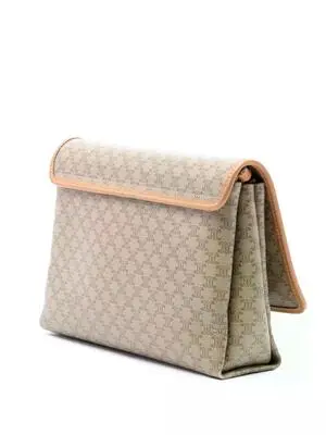 Celine Macadam Coated Canvas Crossbody Bag