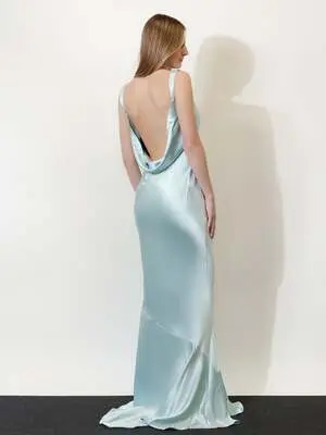 Retrofete Satin Vinica Dress