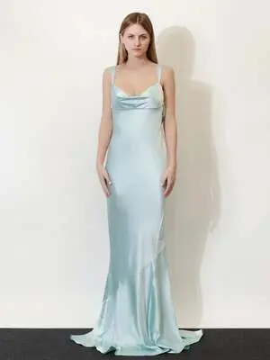 Retrofete Satin Vinica Dress