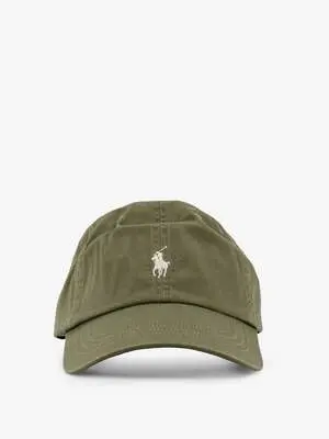 Polo Ralph Lauren Cotton Cap With Embroidered Logo - Green