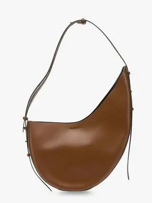 Soeur Winona Leather Shoulder Bag - Brown