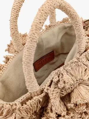 IBELIV Raffia Crossbody Bag