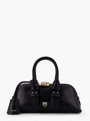 Pinko Bowling Escape Leather Handbag