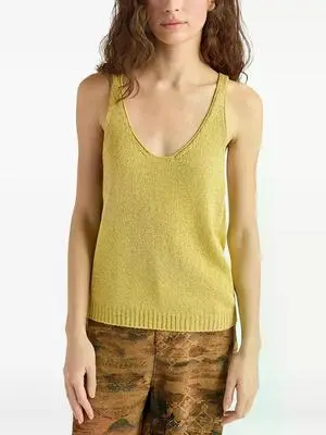 Momoni Ribbed Knit Tank Top