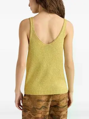 Momoni Ribbed Knit Tank Top
